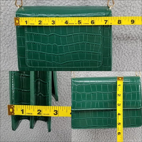 Telena | Bags | Telena Crossbody Shoulder Bag Crocodile Embossed Pu ...